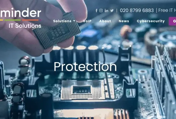 Cybersecurity: 105 Expert Landing Pages by MicroMinder